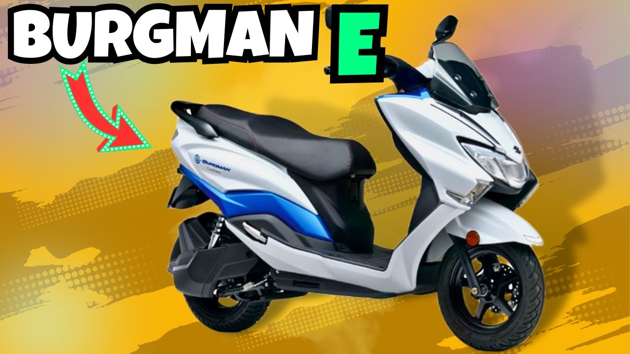 Get ready to ride the future—Suzuki Burgman Street Electric is zooming ...